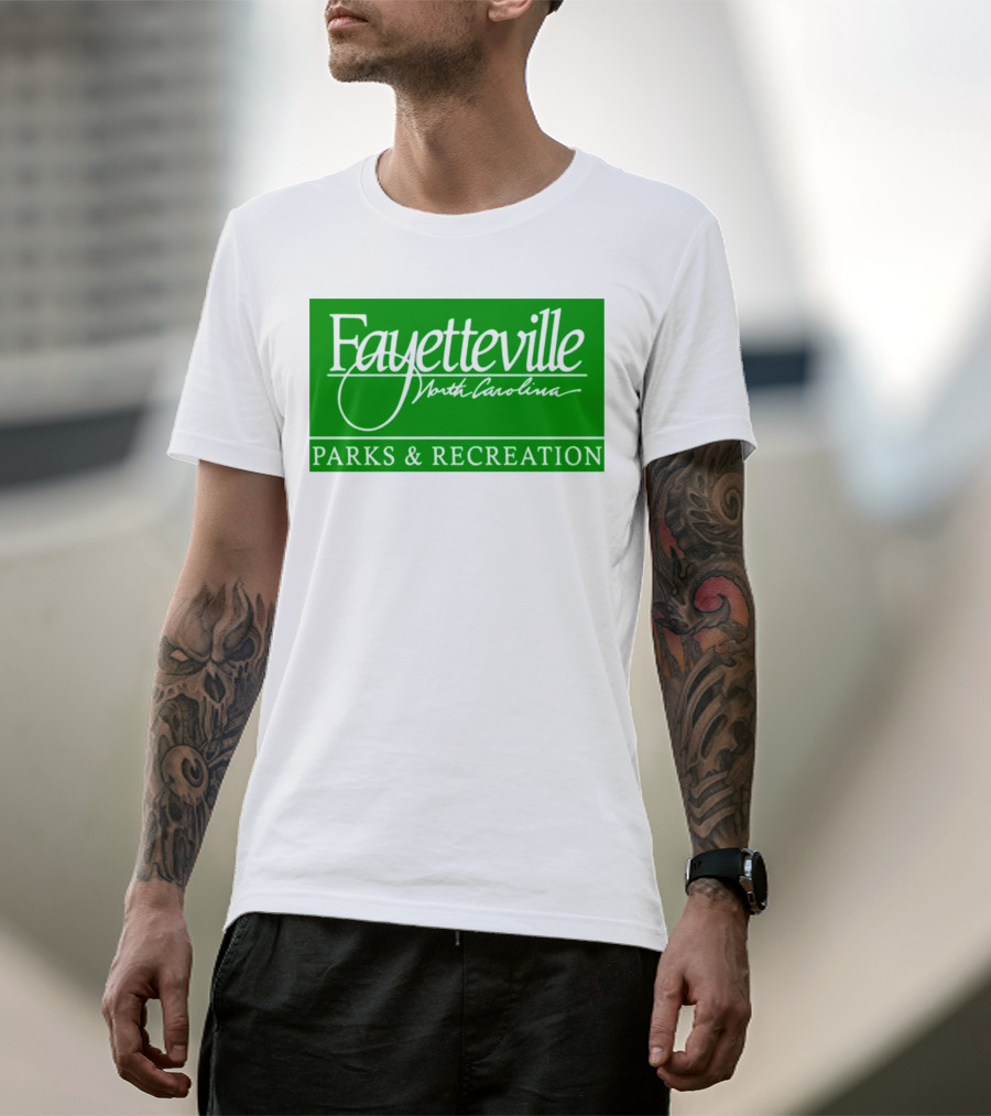 Young J Cole Fayetteville Parks And Recreation North Carolina T-Shirt