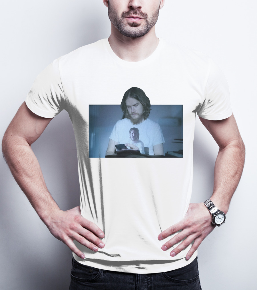 Projection Bo Burnhams White Shirt Digital Illumination T-Shirt