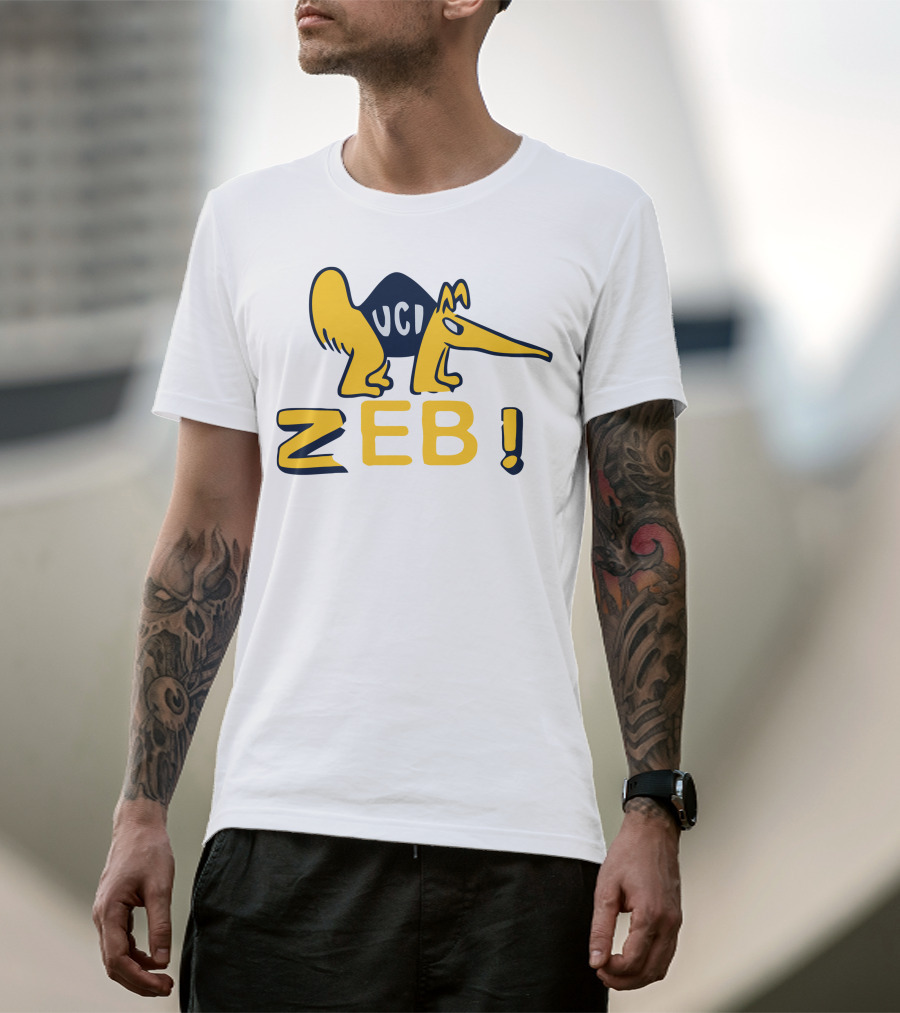 UCI Zeb Baseball Anteater T-Shirt