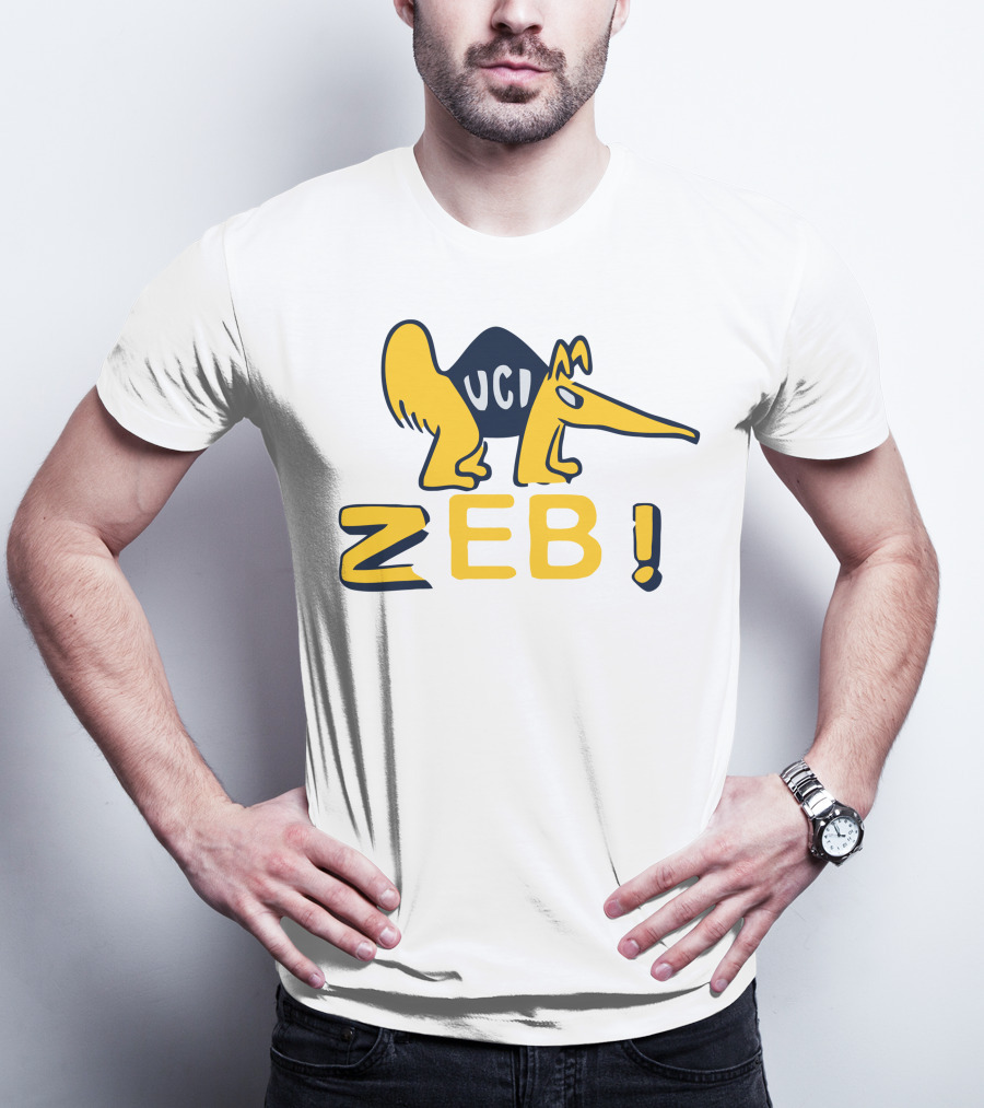 UCI Zeb Baseball Anteater T-Shirt