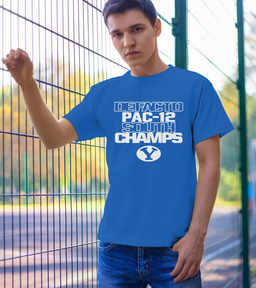 Defacto Pac-12 South Champs Byu Y T-Shirt