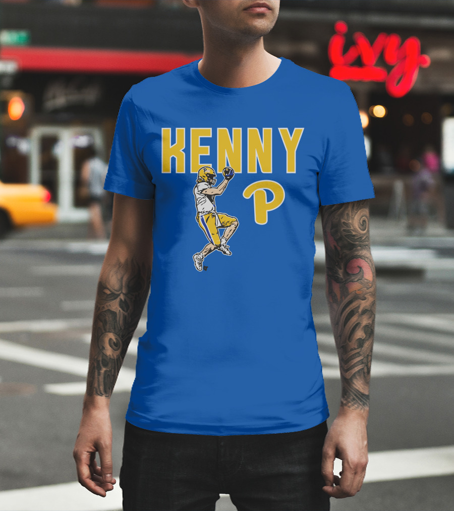 Kenny Pickett P Football Catch Pitt Jumper T-Shirt