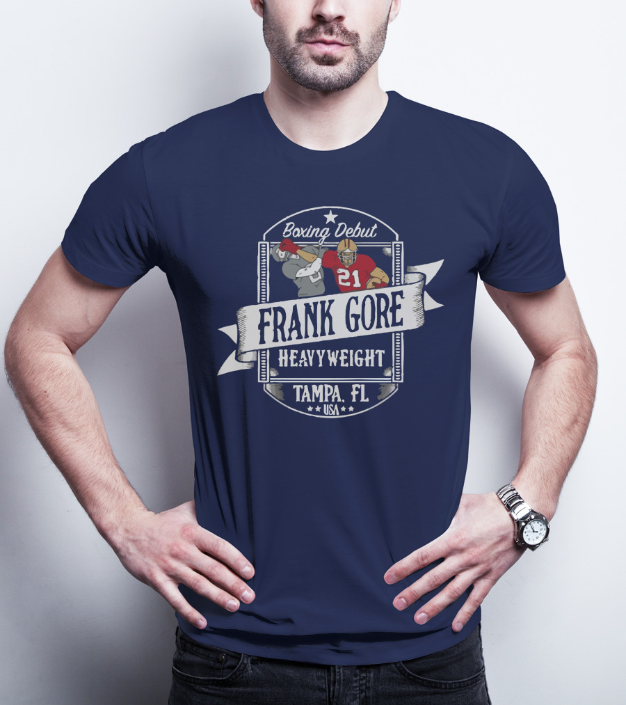 Frank Gore Boxing Debut Heavyweight Tampa FL USA T-Shirt