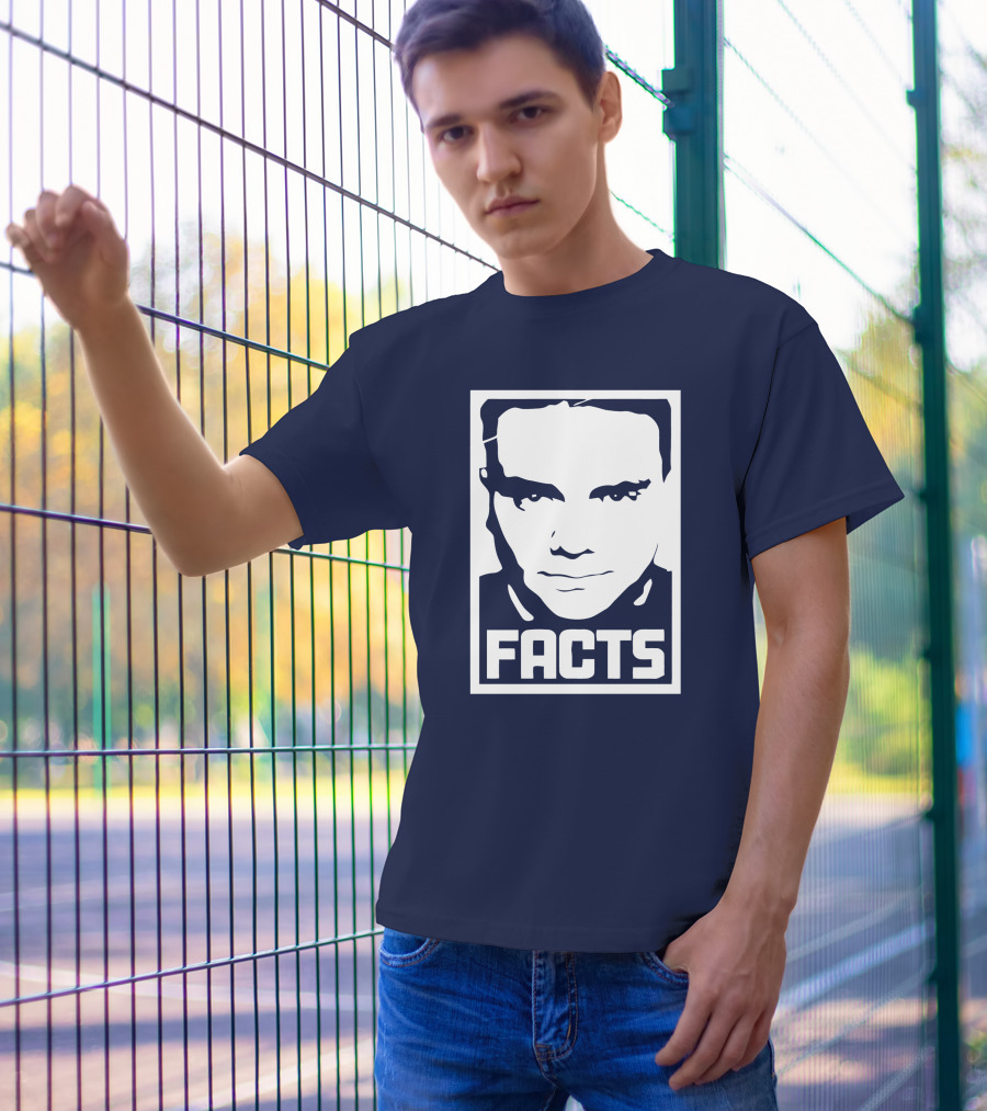 Ben Shapiro Facts Bold Iconic T-Shirt