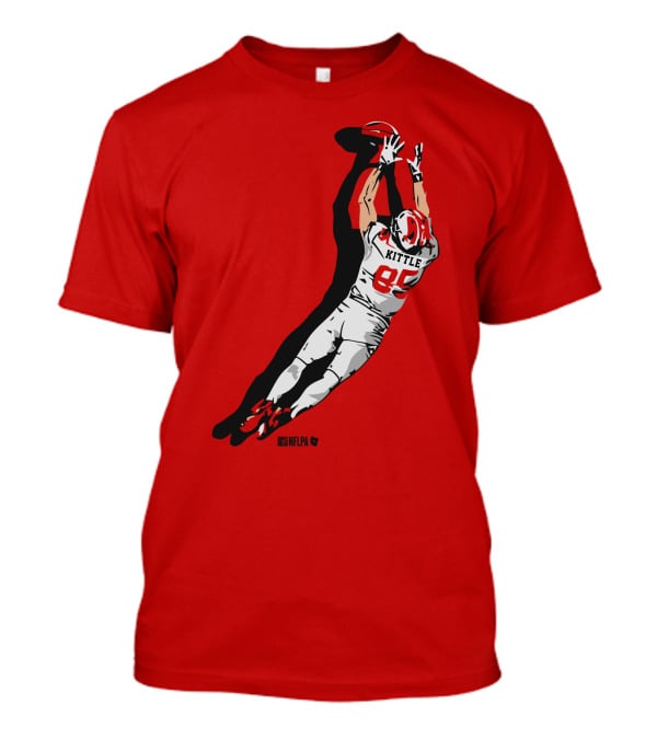 George Kittle 85 NFLPA The Grab Football Catch T-Shirt
