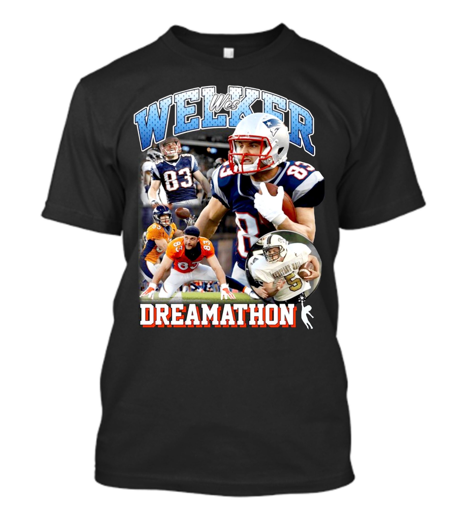 Deebo Samuel Brandon Aiyuk Dreamathon Wes Welker Football Iconic Moments T-Shirt