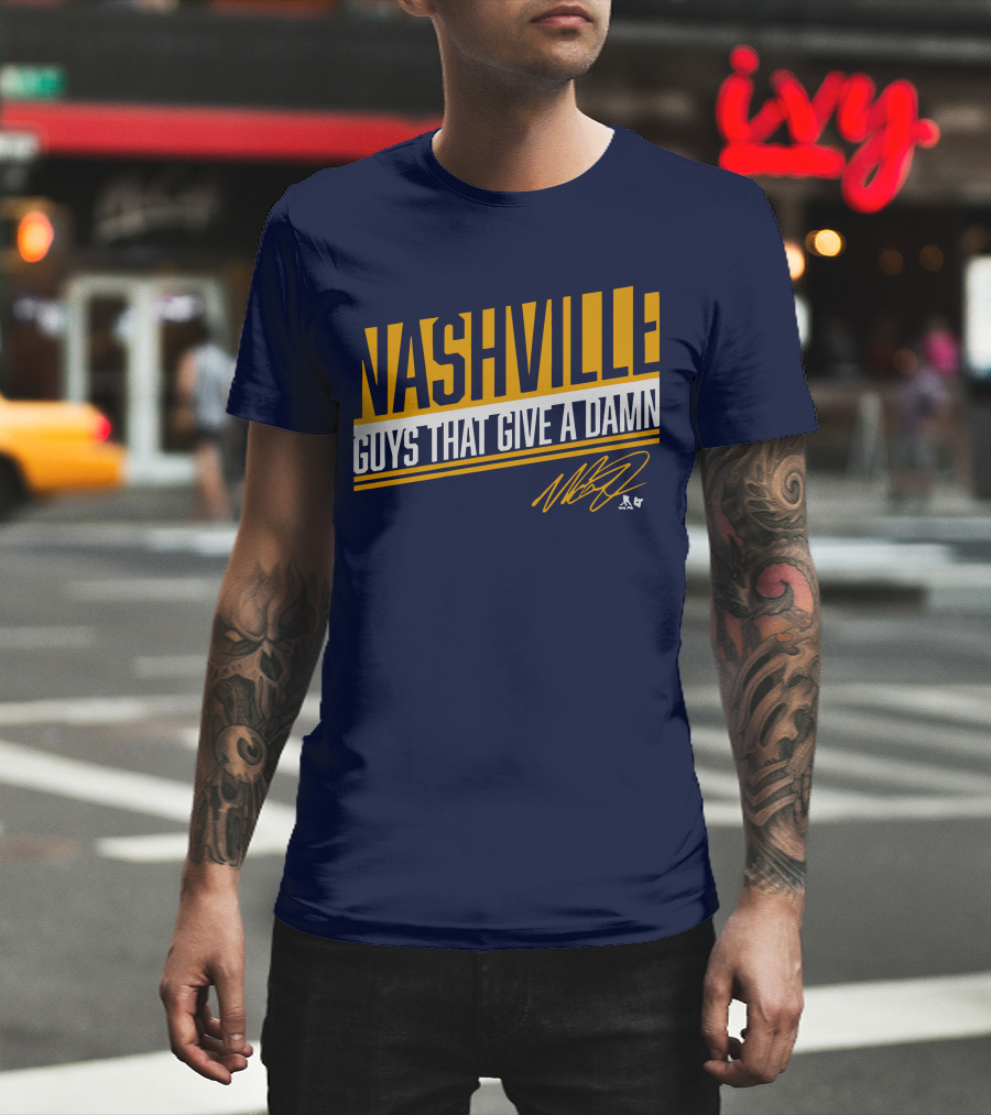 Nashville Guys That Give A Damn Matt Duchene T-Shirt