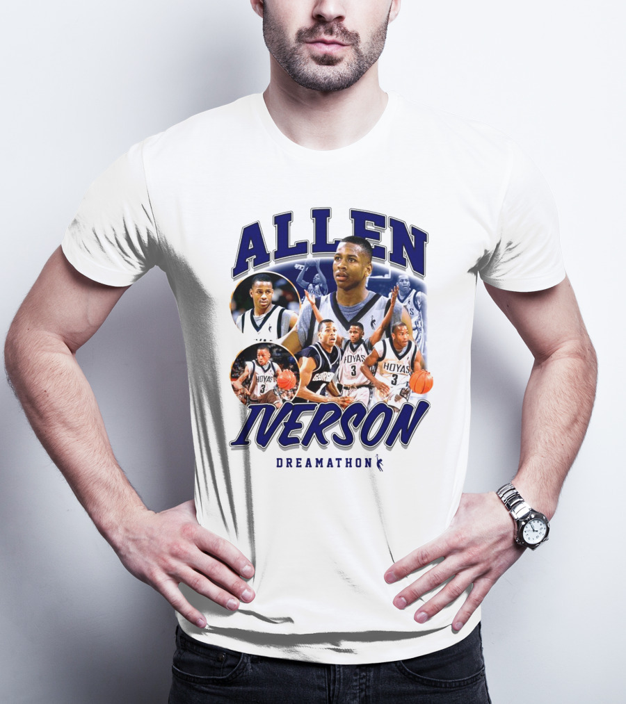 Allen Iverson Hoyas Dreamathon T-Shirt