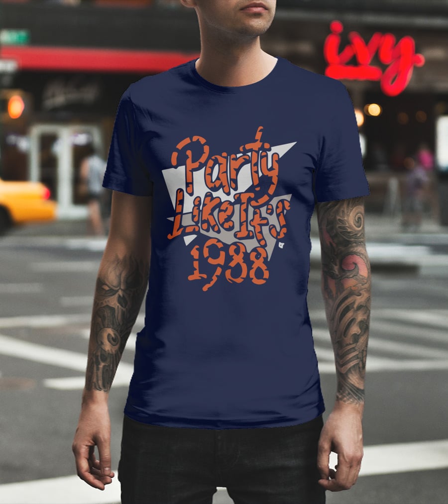 Cincinnati Party Like It's 1988 Retro Style Vintage T-Shirt
