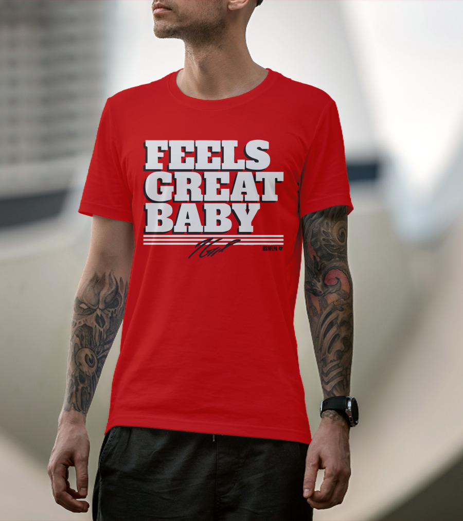 Jimmy Garoppolo Feels Great Baby NFLPA T-Shirt