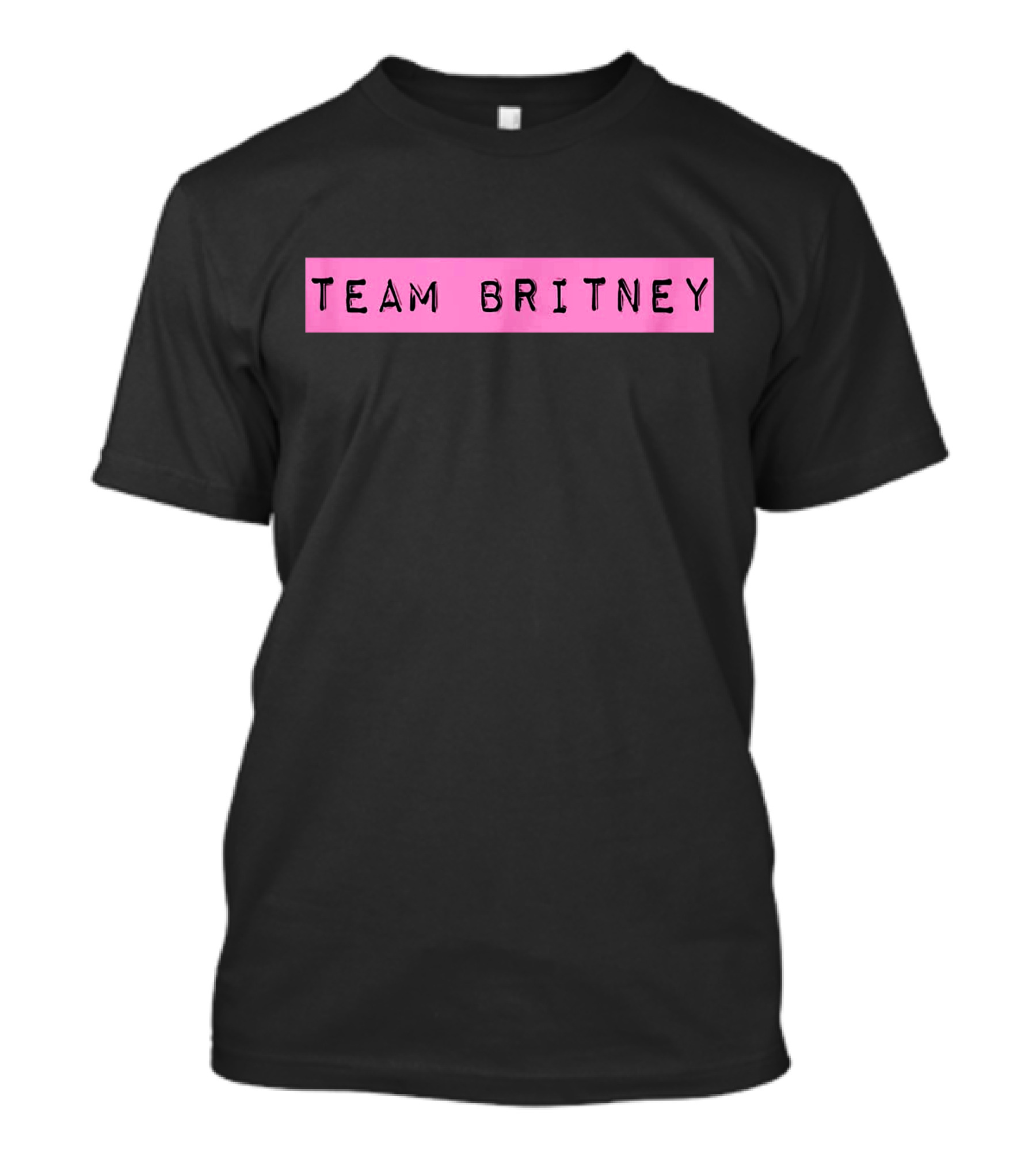 Team Britney Pink Banner T-Shirt
