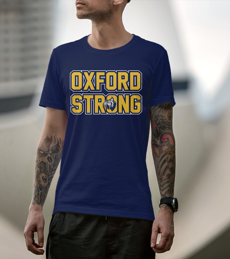 Oxford Strong Wildcats Mascot T-Shirt