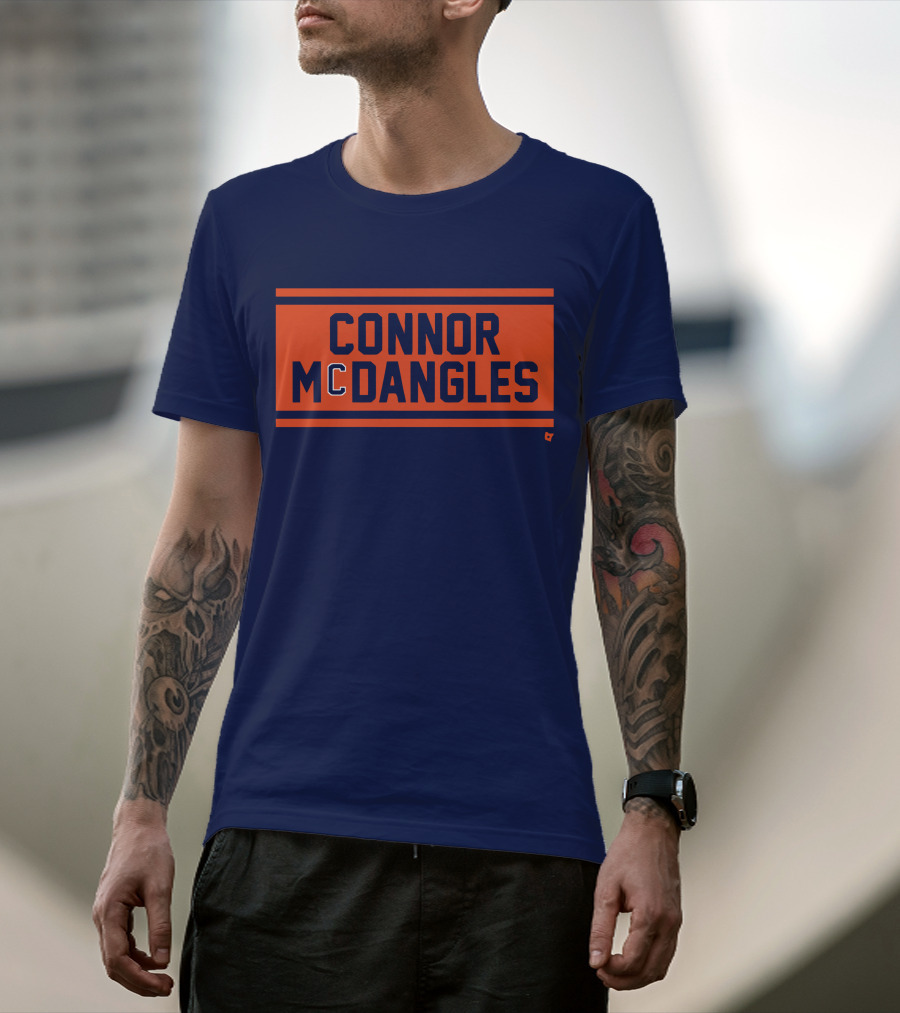 Connor McDavid McDangles Text Block T-Shirt