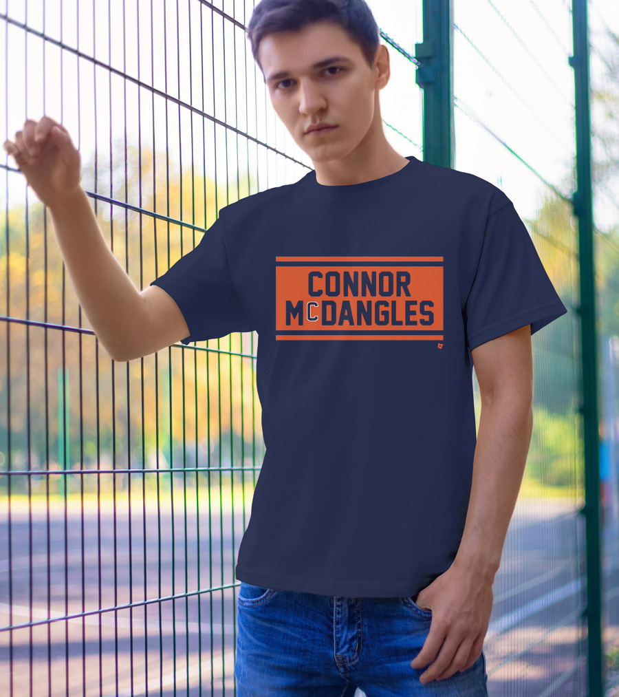 Connor McDavid McDangles Text Block T-Shirt