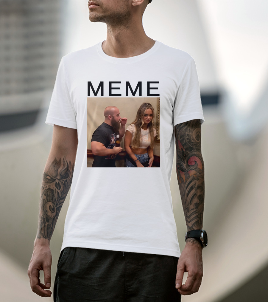 MEME John Silver Bottle Bearded Conversation T-Shirt