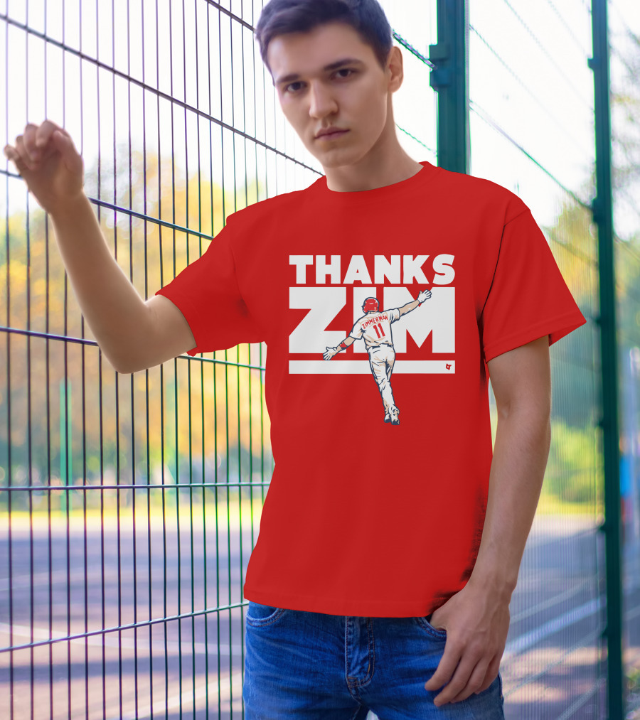 Thanks Zim Ryan Zimmerman 11 T-Shirt