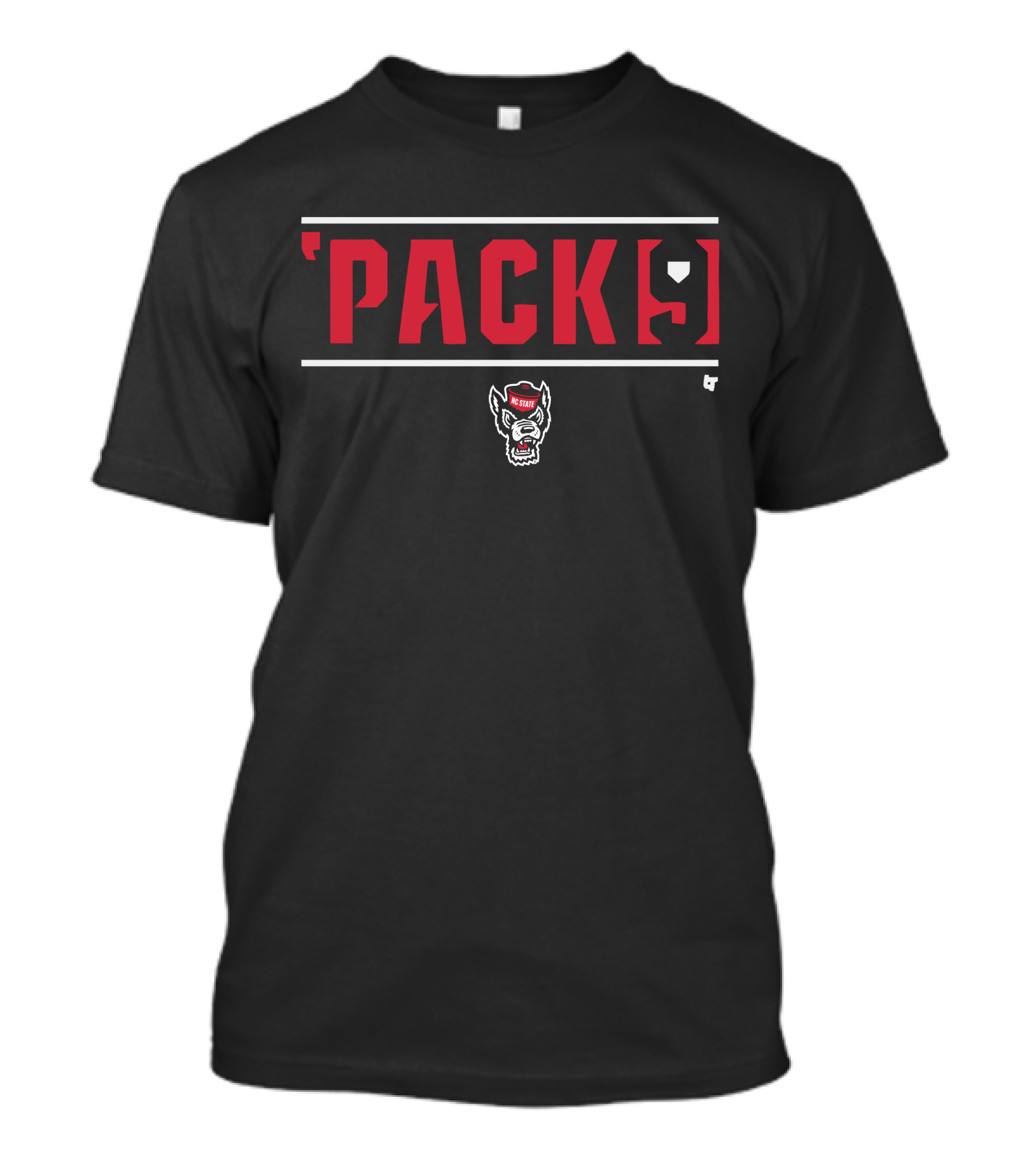 NC State Baseball Pack 9 Wolfpack T-Shirt