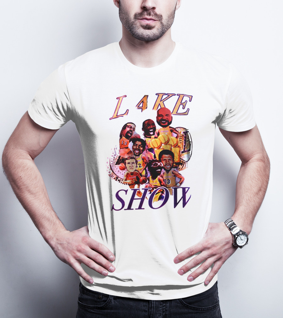 L4KE SHOW LeBron James Laker Legends T-Shirt
