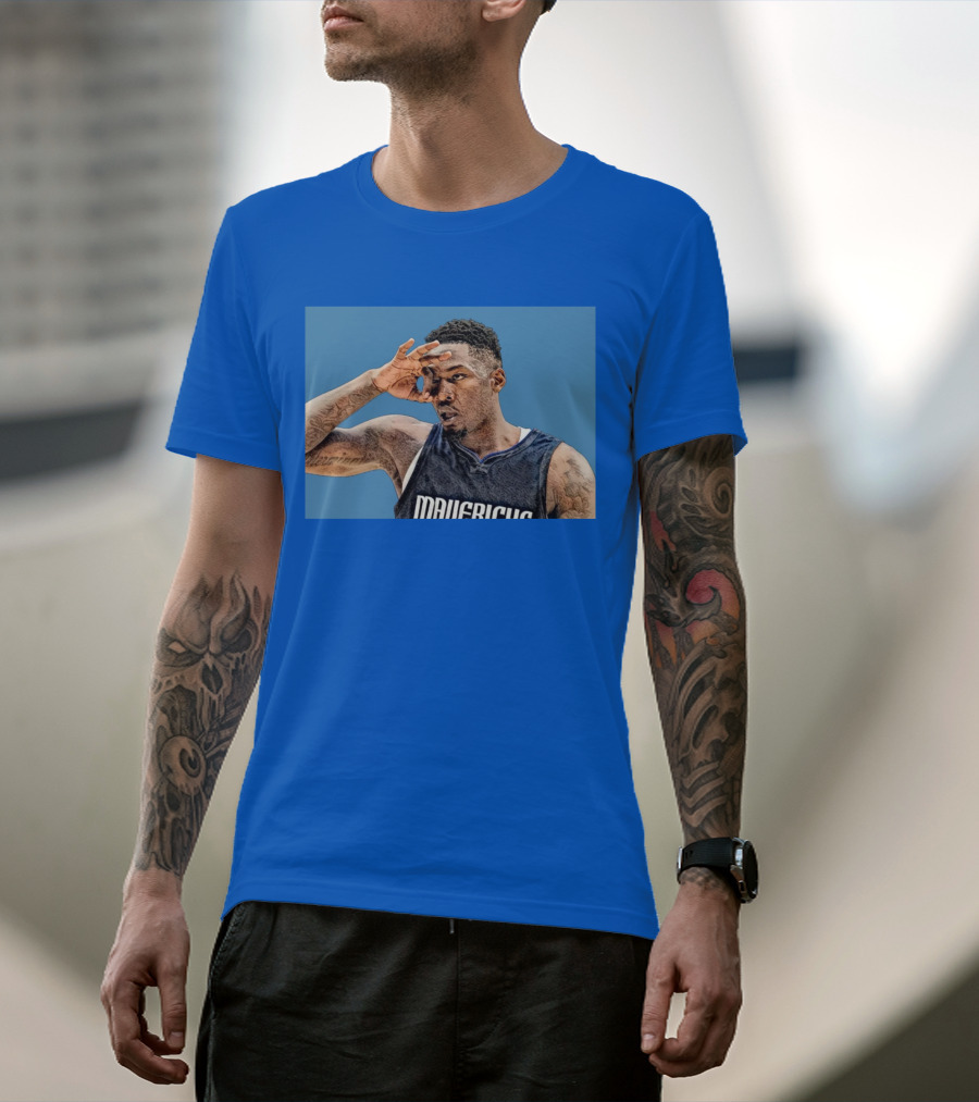 Dorian DFS Mavericks Basketball Player Gesture T-Shirt