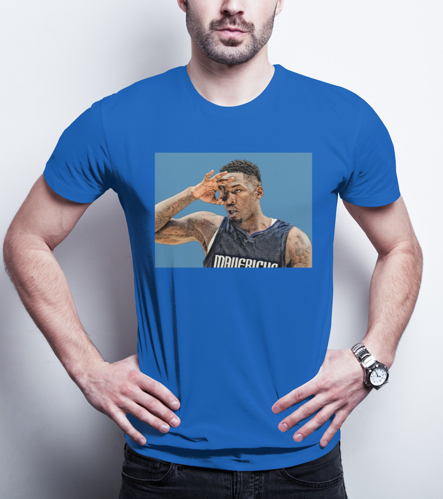 Dorian DFS Mavericks Basketball Player Gesture T-Shirt
