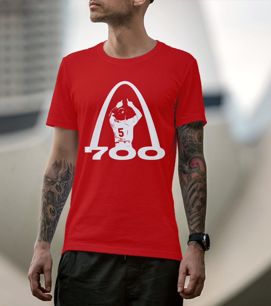 700 Baseball Arch Number 5 T-Shirt