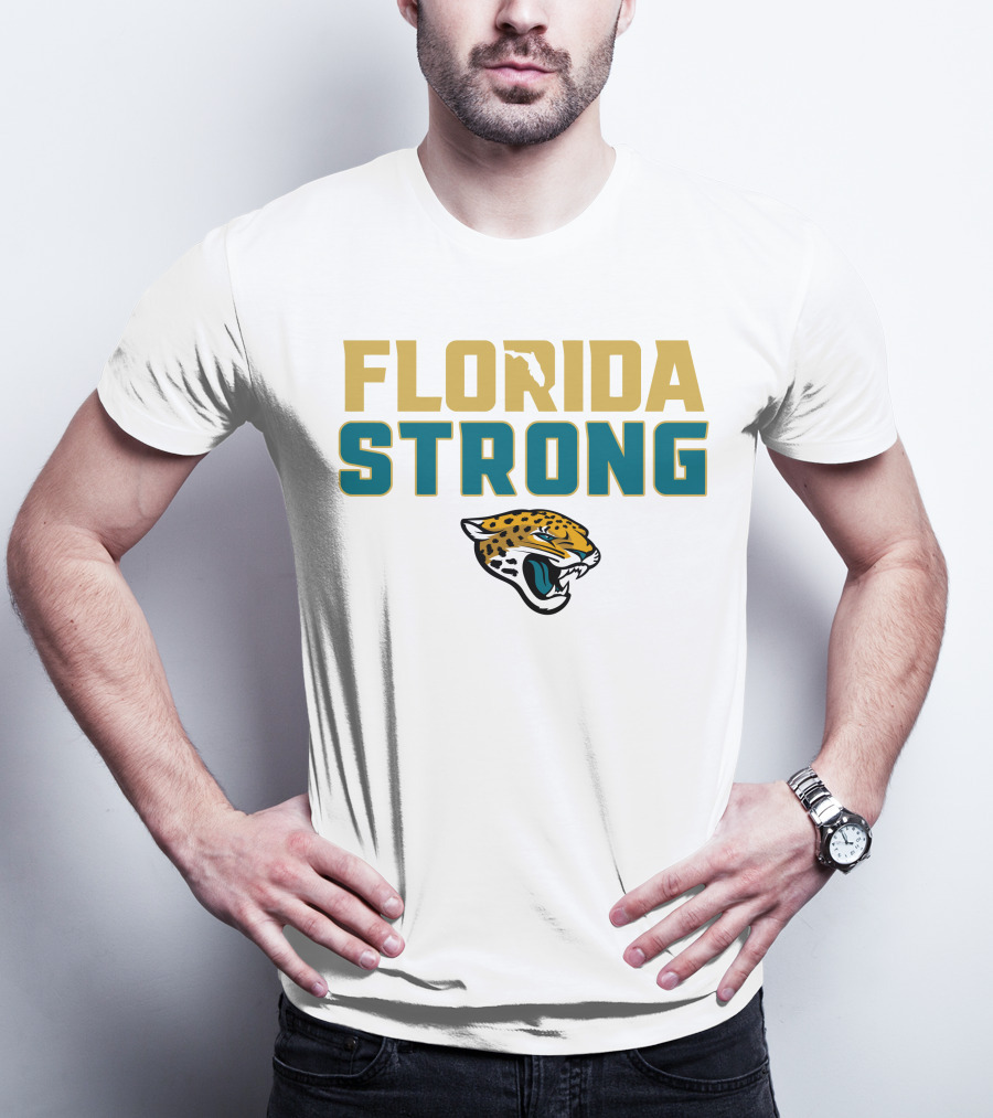 Florida Strong Jacksonville Jaguars Fan Gear T-Shirt