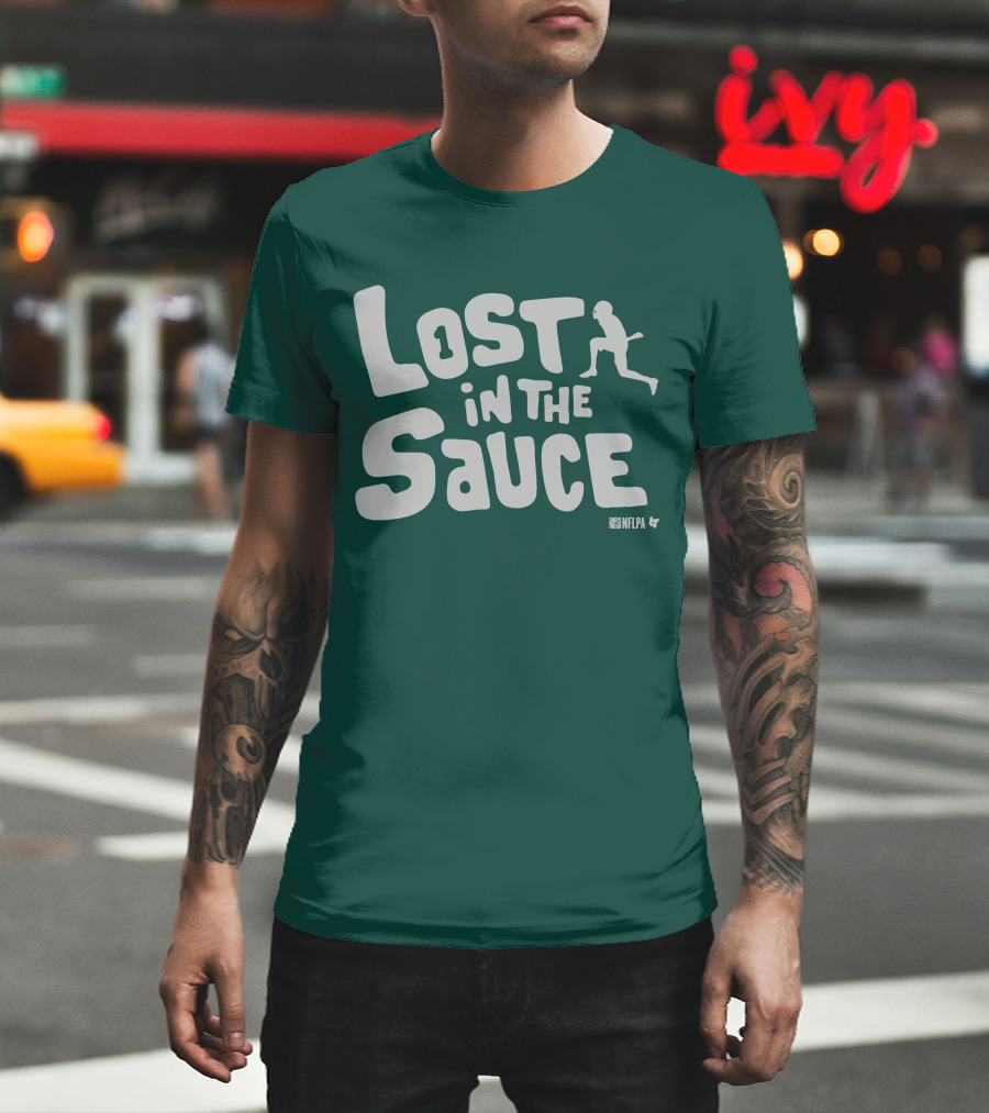 Lost In The Sauce Ahmad Gardner NFLPA T-Shirt