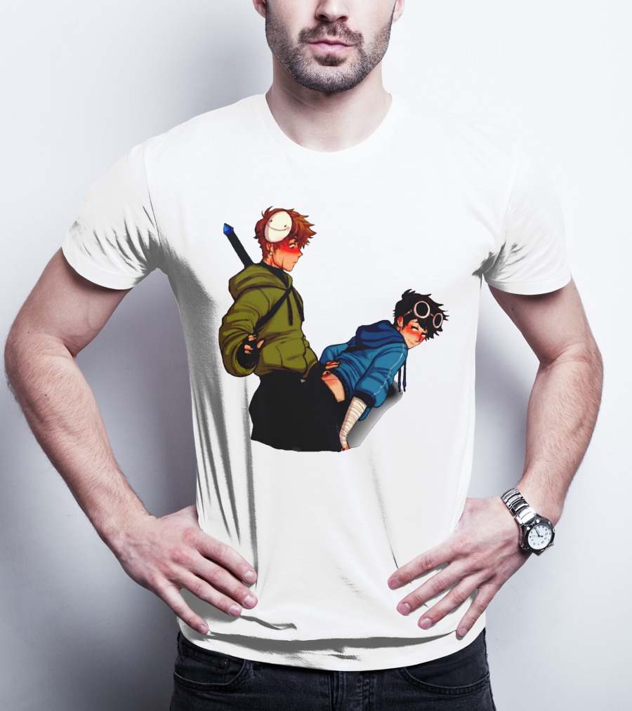 NSFW DNF Dream Team Blushing Character T-Shirt