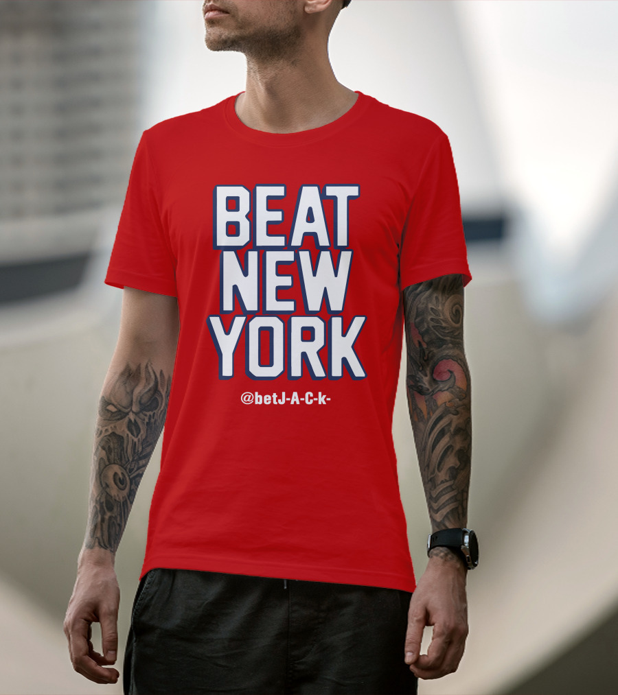 Beat New York @betJ-A-C-k- T-Shirt