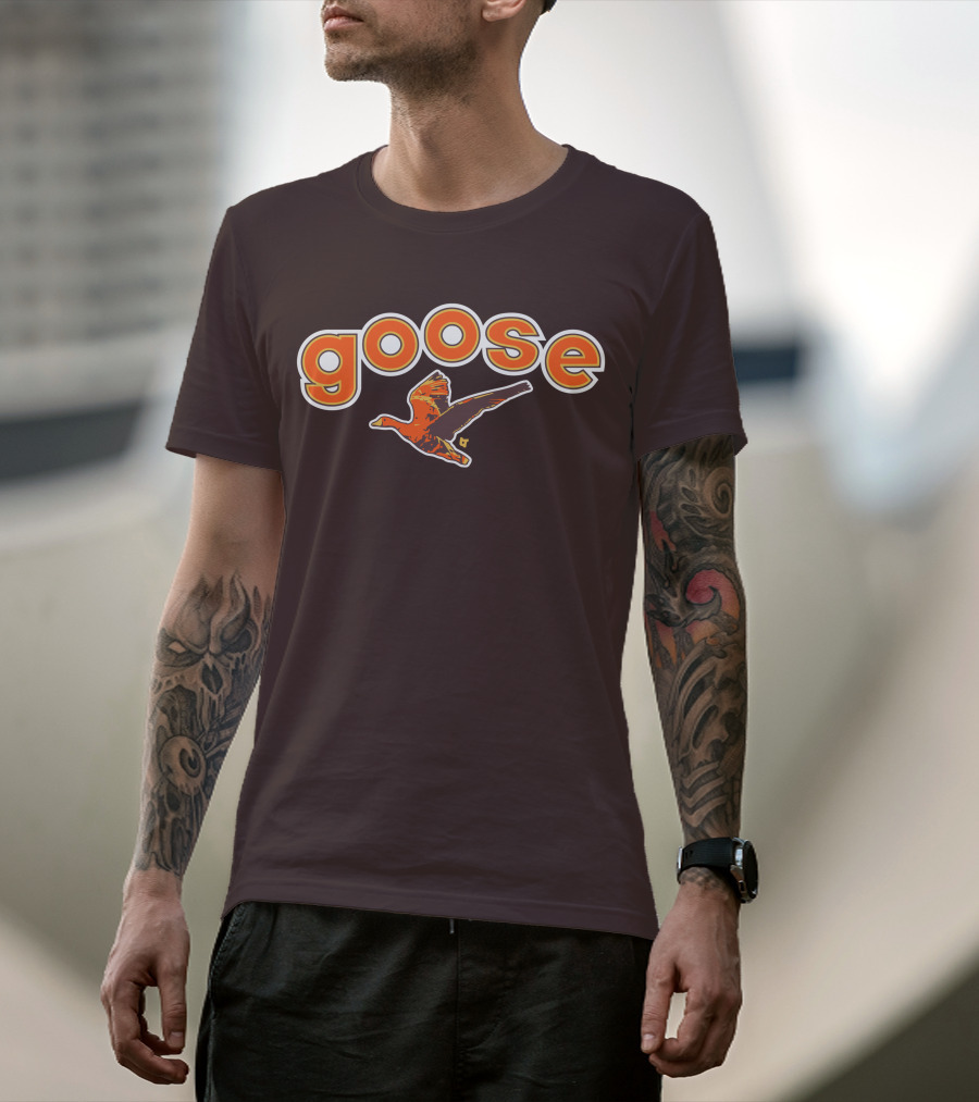 Goose Padres Brown And Orange T-Shirt