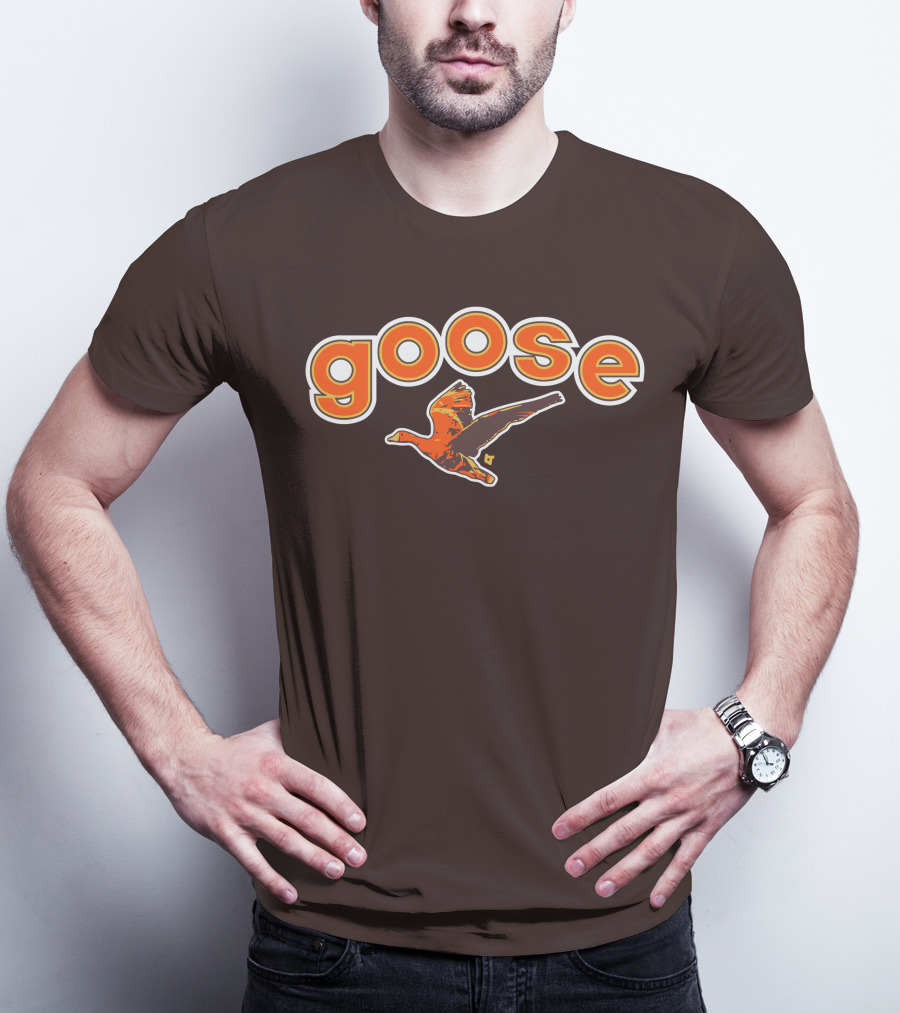 Goose Padres Brown And Orange T-Shirt
