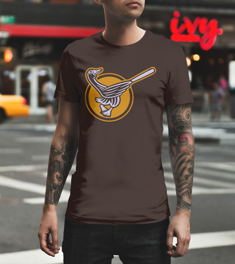 Yu Darvish San Diego Padres Goose Baseball T-Shirt
