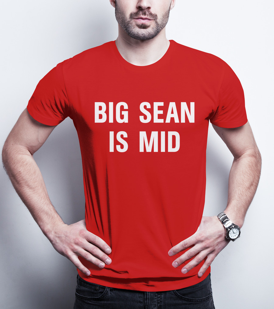Big Sean Is Mid Statement In T-Shirt