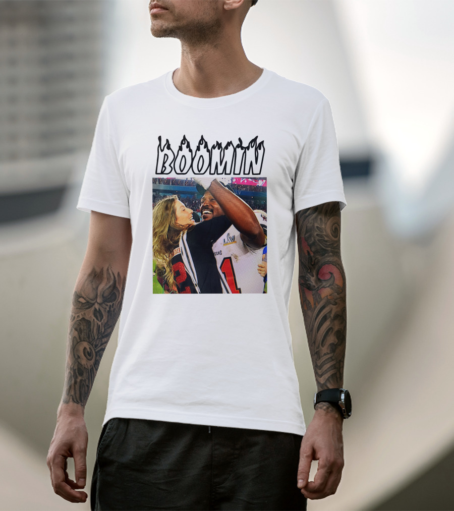 Boomin Antonio Brown Gisele NFL T-Shirt