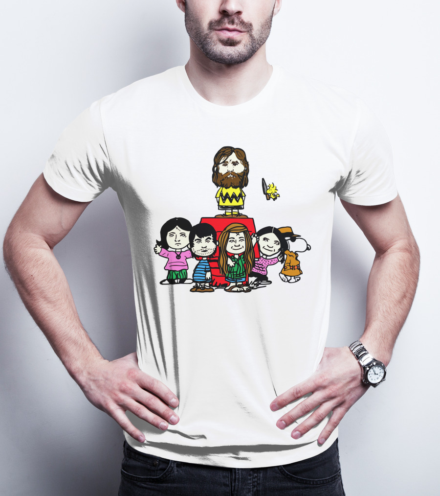 Charlie Manson And Spooky Peanuts T-Shirt