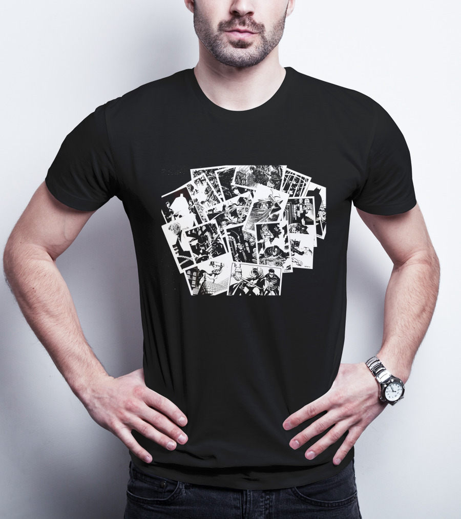 Chris Samnee Batober Batman Comic Art Collection T-Shirt