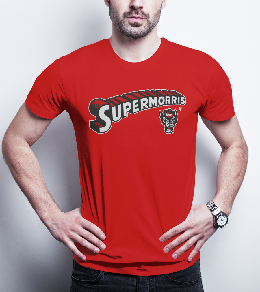 NC State Football Supermorris Wolfpack T-Shirt