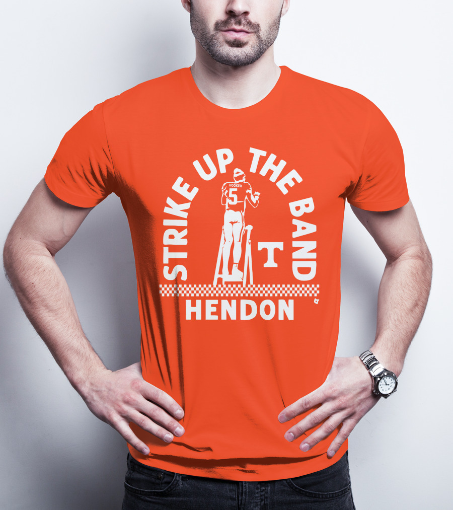 Tennessee Football Strike Up The Band Hendon Hooker T-Shirt