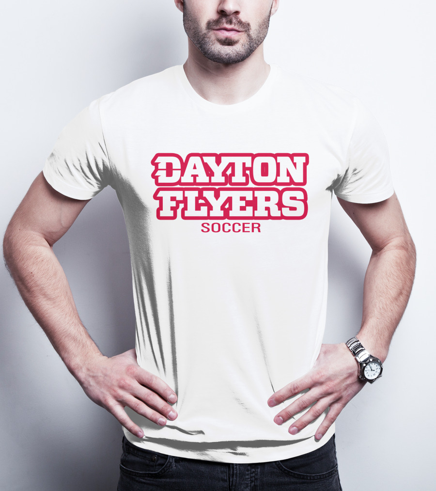 Dayton Flyers Soccer Team Spirit T-Shirt