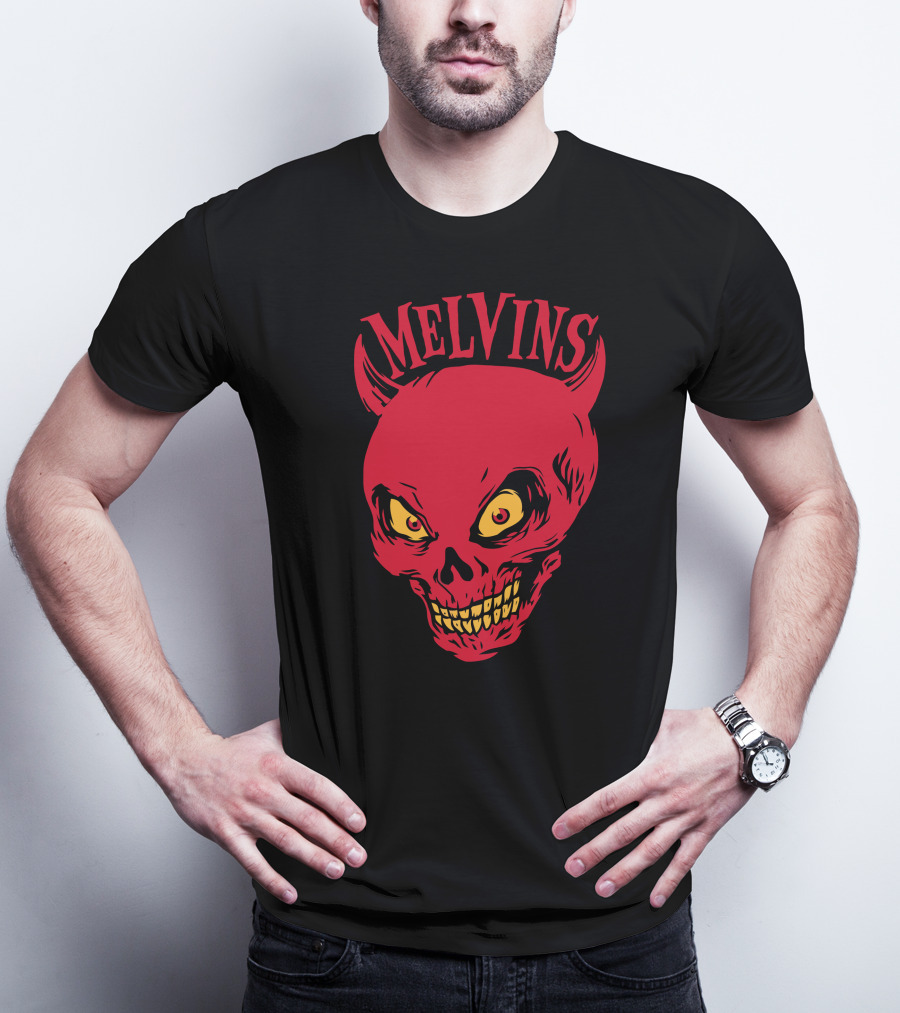 Melvins Red Devil Skull T-Shirt