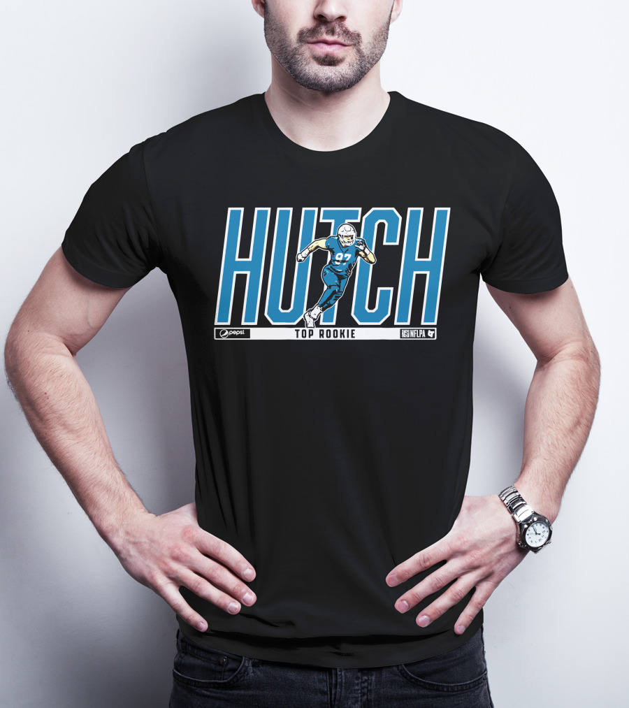 Hutchinson 97 Top Rookie Hutch Pepsi NFLPA T-Shirt