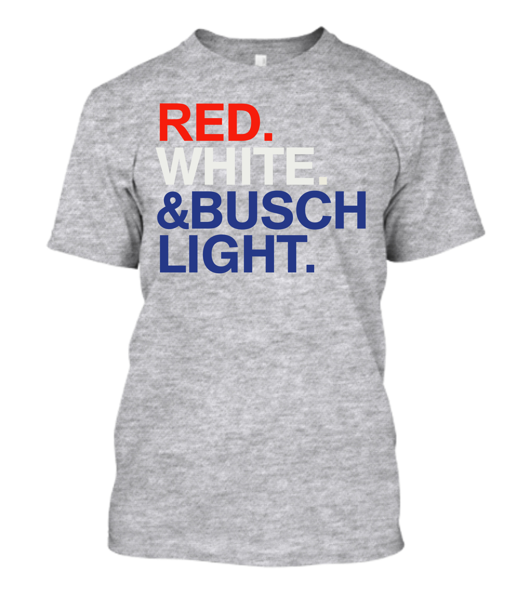 Rodney Davis Red White And Busch Light T-Shirt