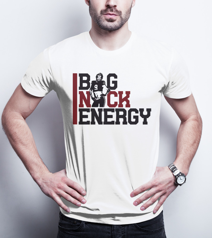 Big Nick Energy Nick Muse Football Number 9 Player T-Shirt