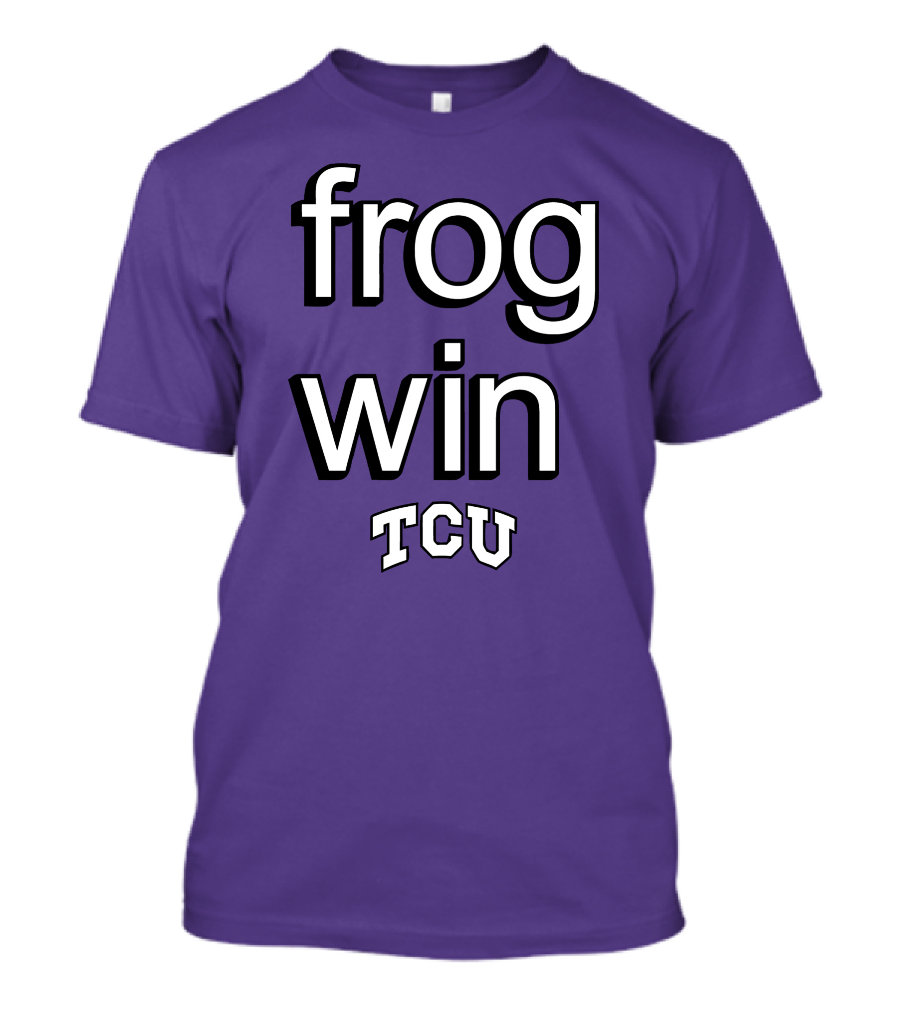 Frog Win TCU Football T-Shirt