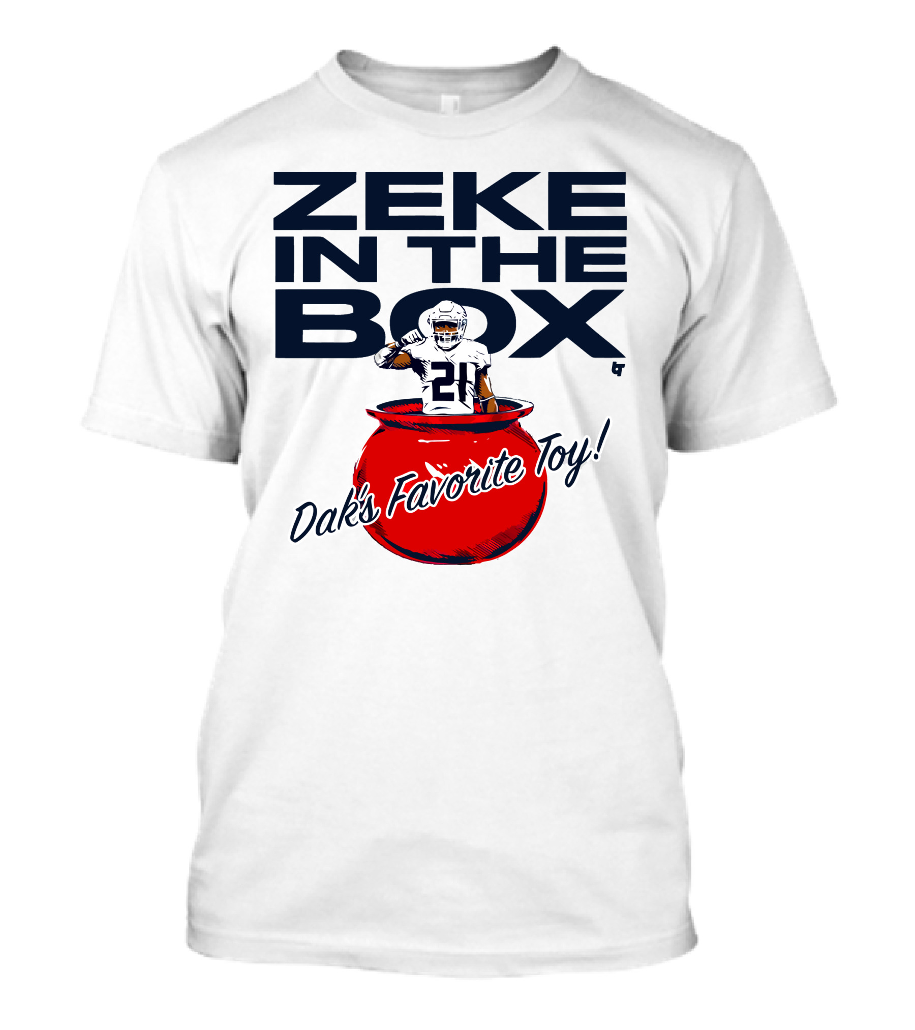 ZEKE IN THE BOX Dak's Favorite Toy T-Shirt