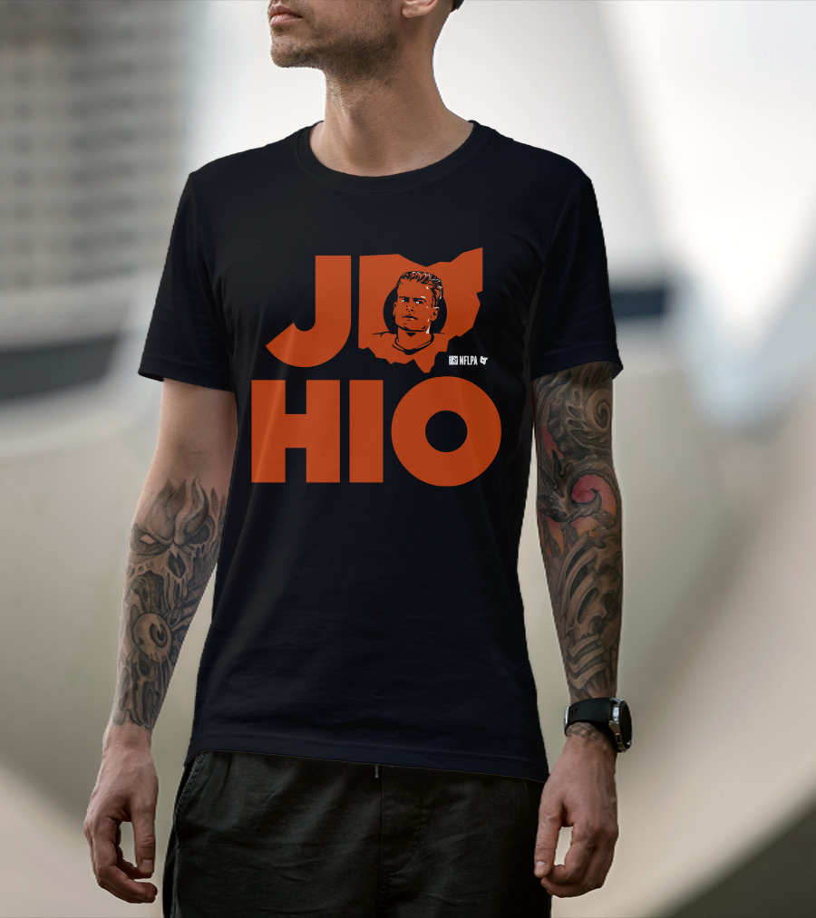 Joe Burrow JoHio NFLPA Browns Ohio T-Shirt