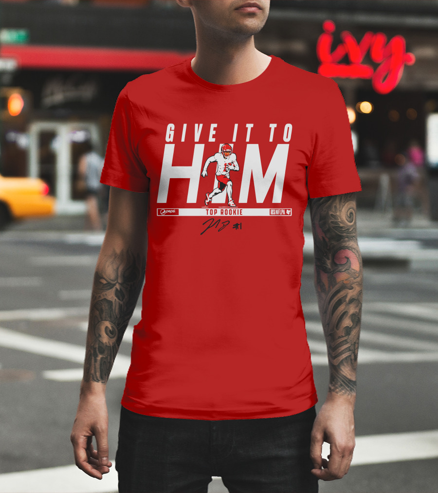 Give It To Him Top Rookie NFLPA Pepsi T-Shirt