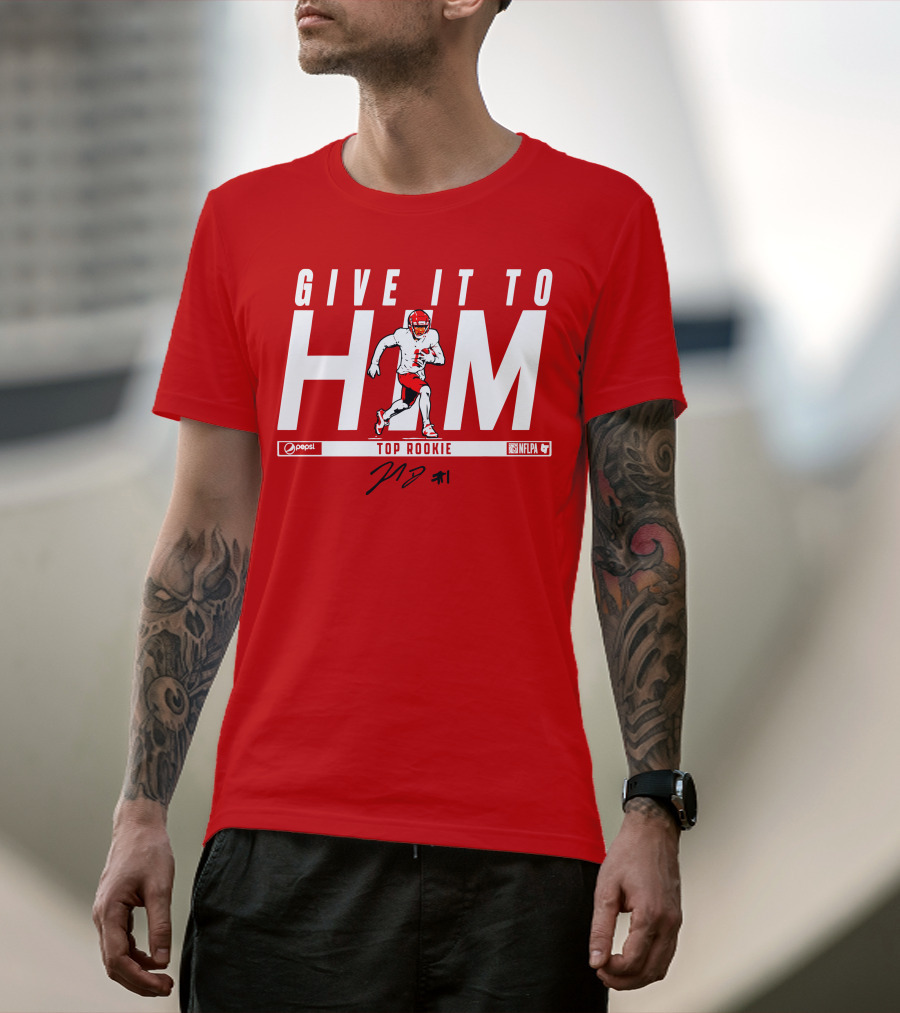 Give It To Him Top Rookie NFLPA Pepsi T-Shirt