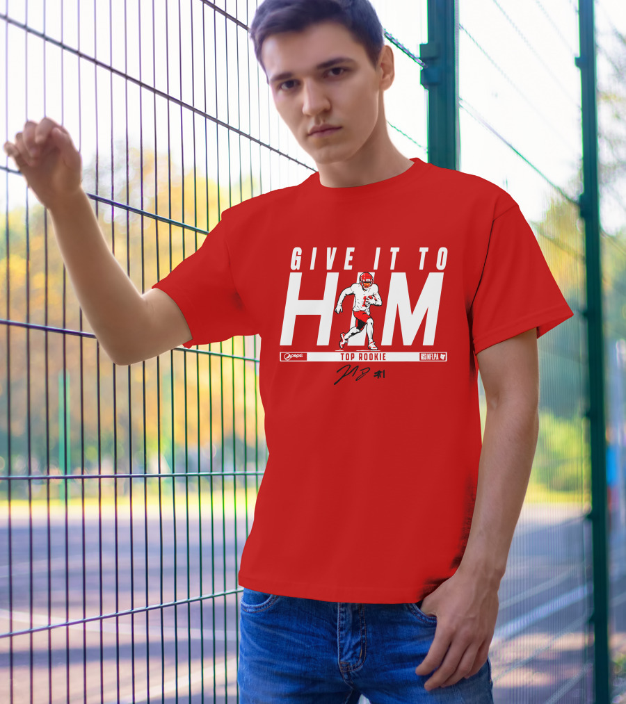 Give It To Him Top Rookie NFLPA Pepsi T-Shirt