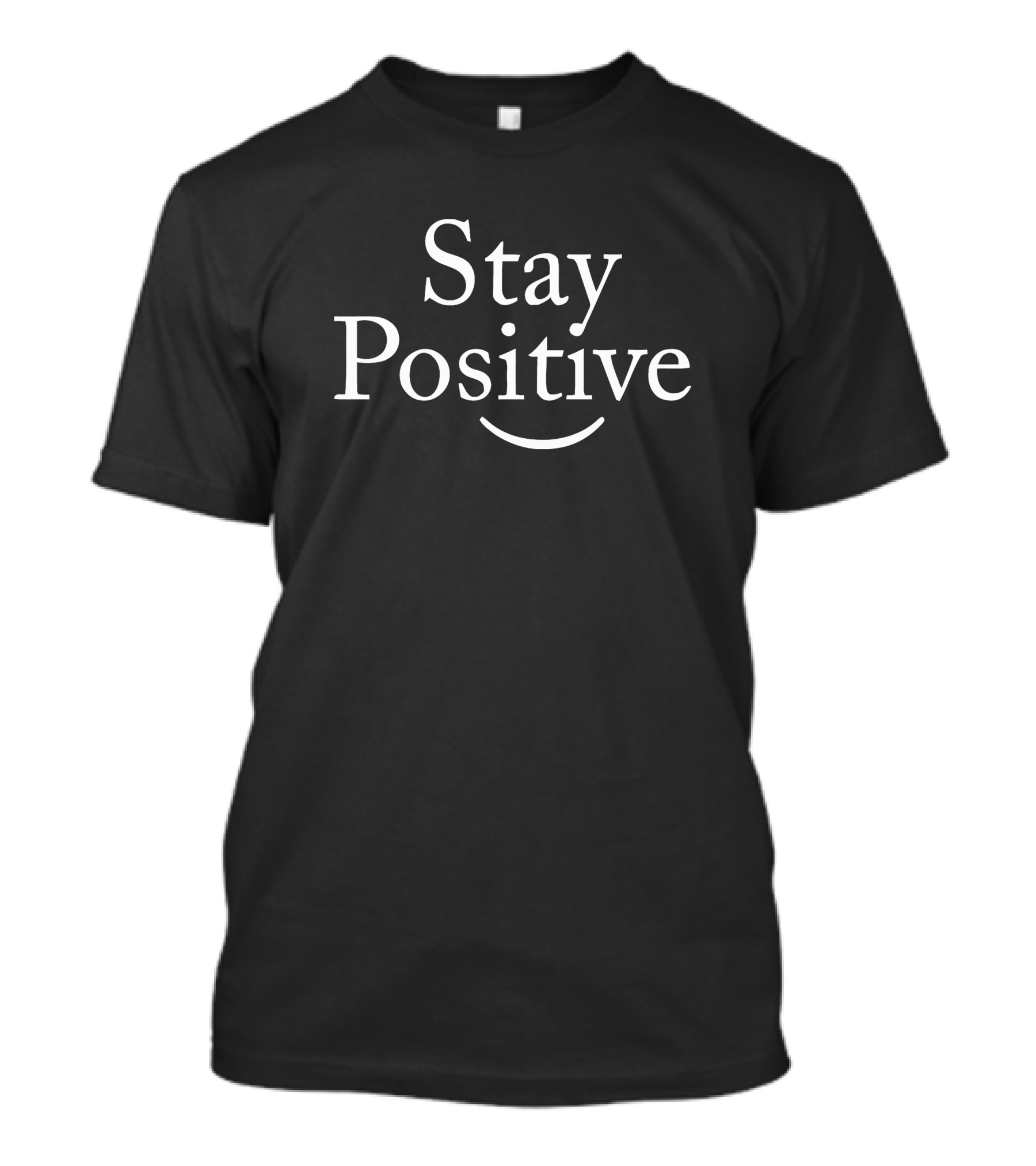 Stay Positive Smile Emoticon T-Shirt
